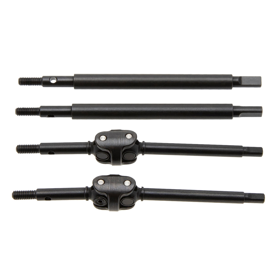 MEUS Racing Isokinetic 3-Section CVD Front Rear Axle Shafts for TRX4M
