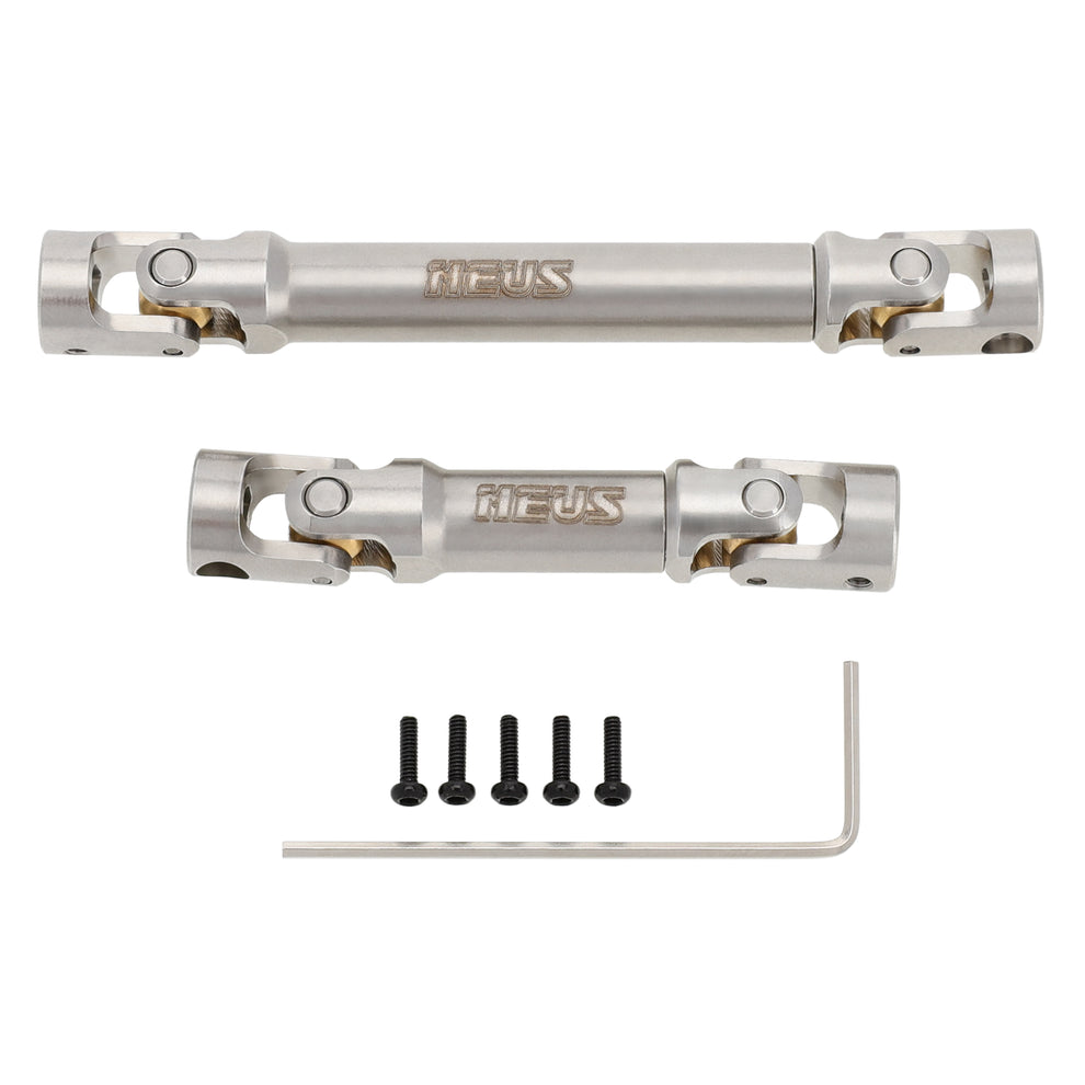 MEUS Racing TRX4M Stainless Steel Drive Shafts For MEUS MB18 & IFS TRX