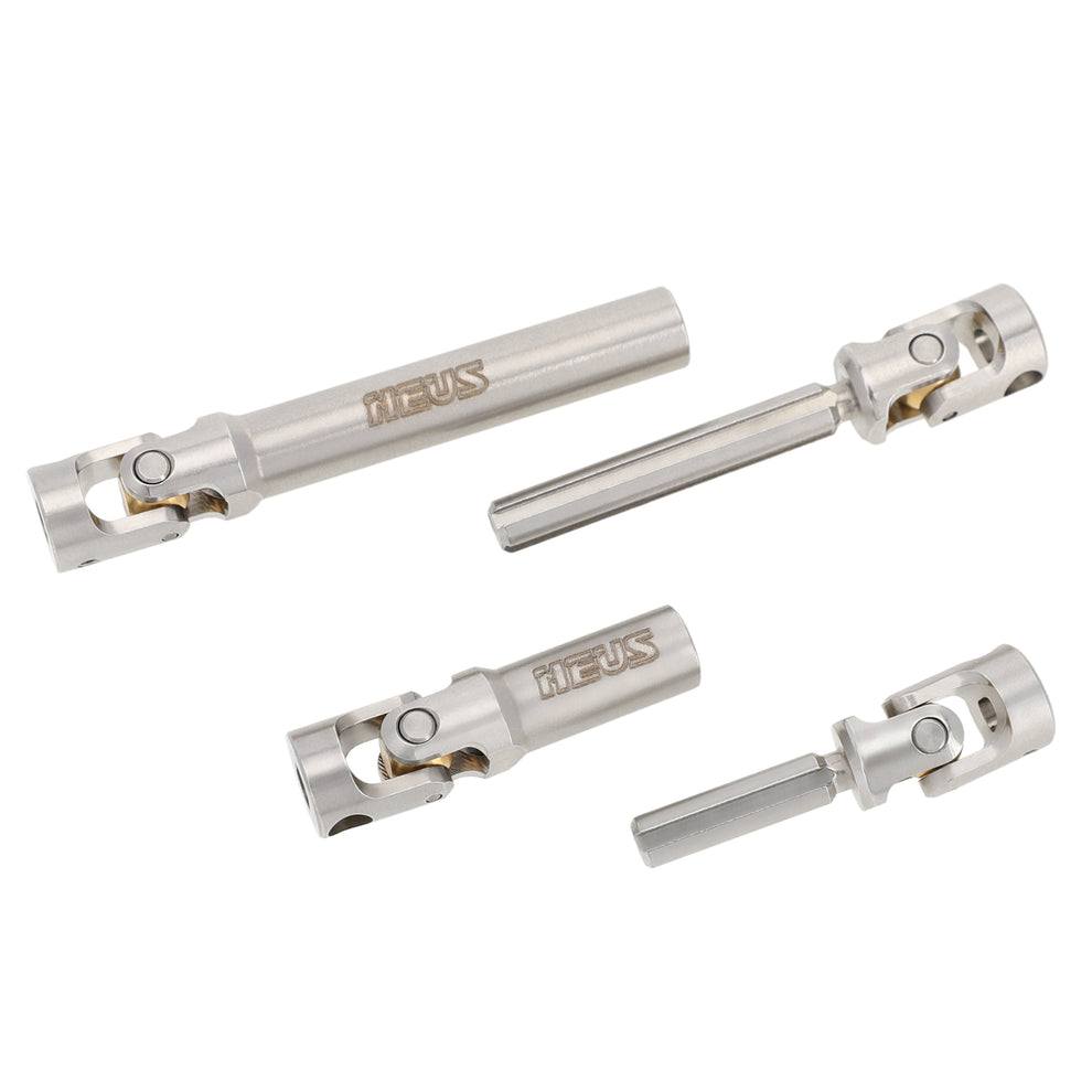MEUS Racing TRX4M Stainless Steel Drive Shafts For MEUS MB18 & IFS TRX