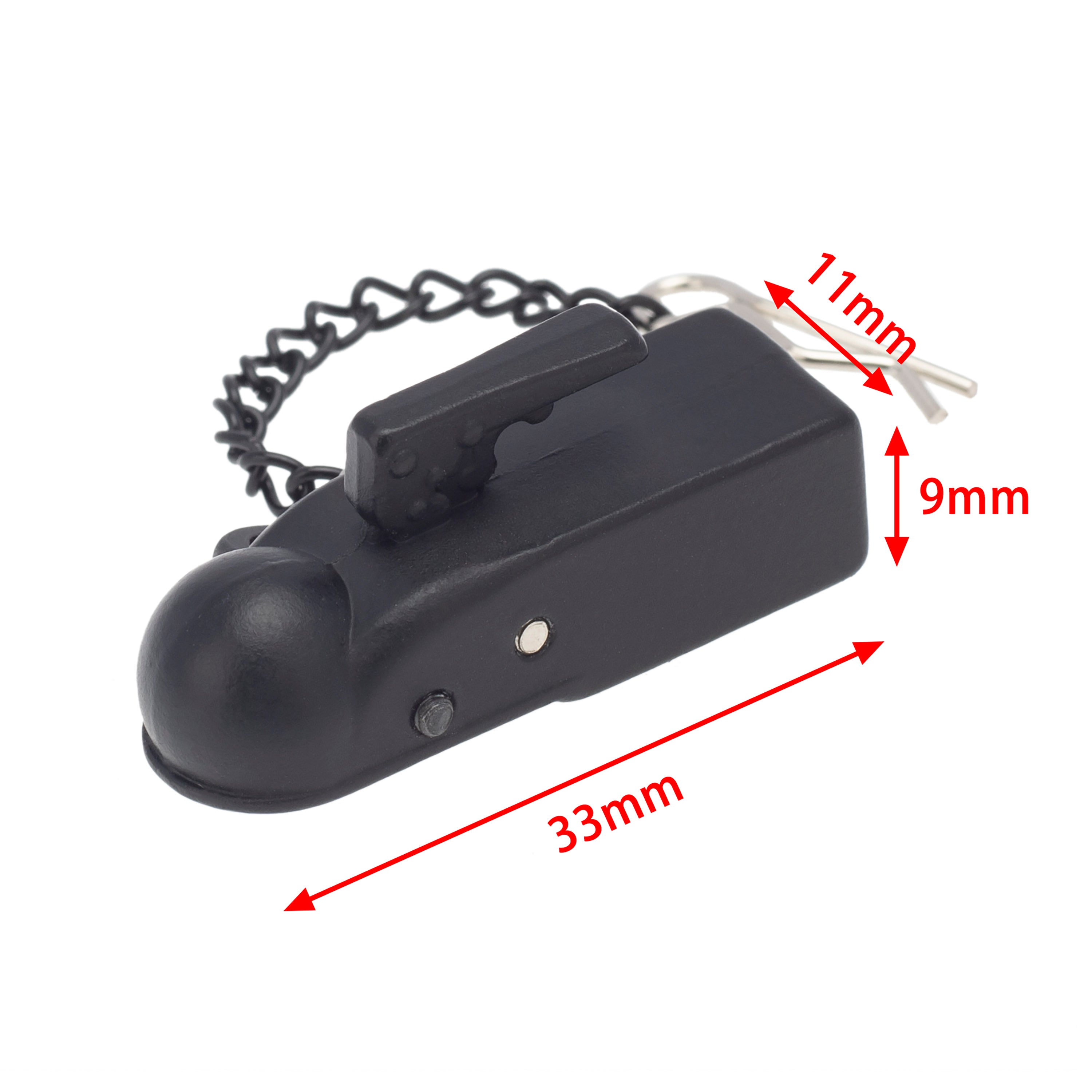 MEUS Racing Metal Hitch Trailer Hook Ball Buckle for SCX10 TRX-4 110