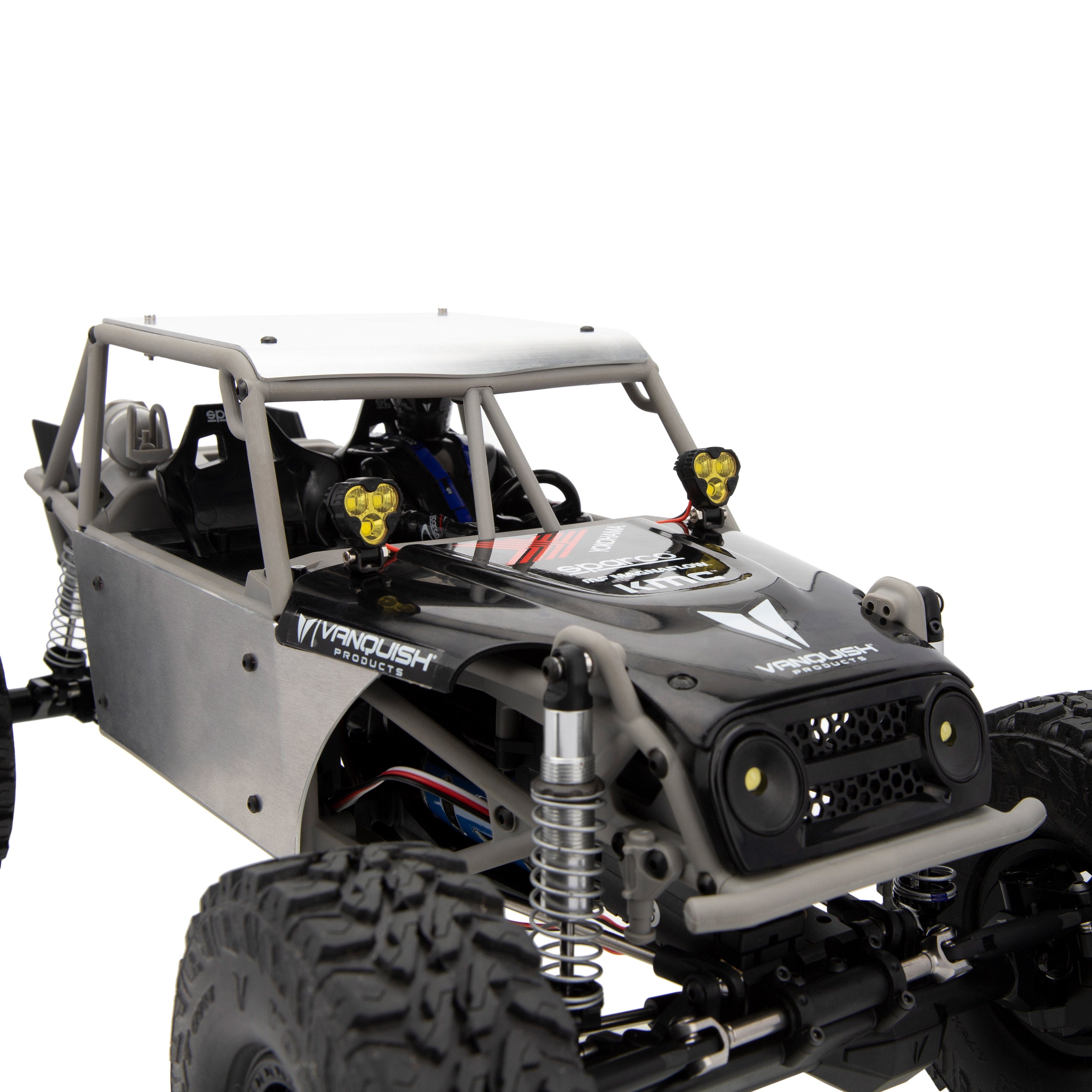 MEUS Racing RC LED Headlight Hood Spotlight For 1/10 Vanquish H10 Optic