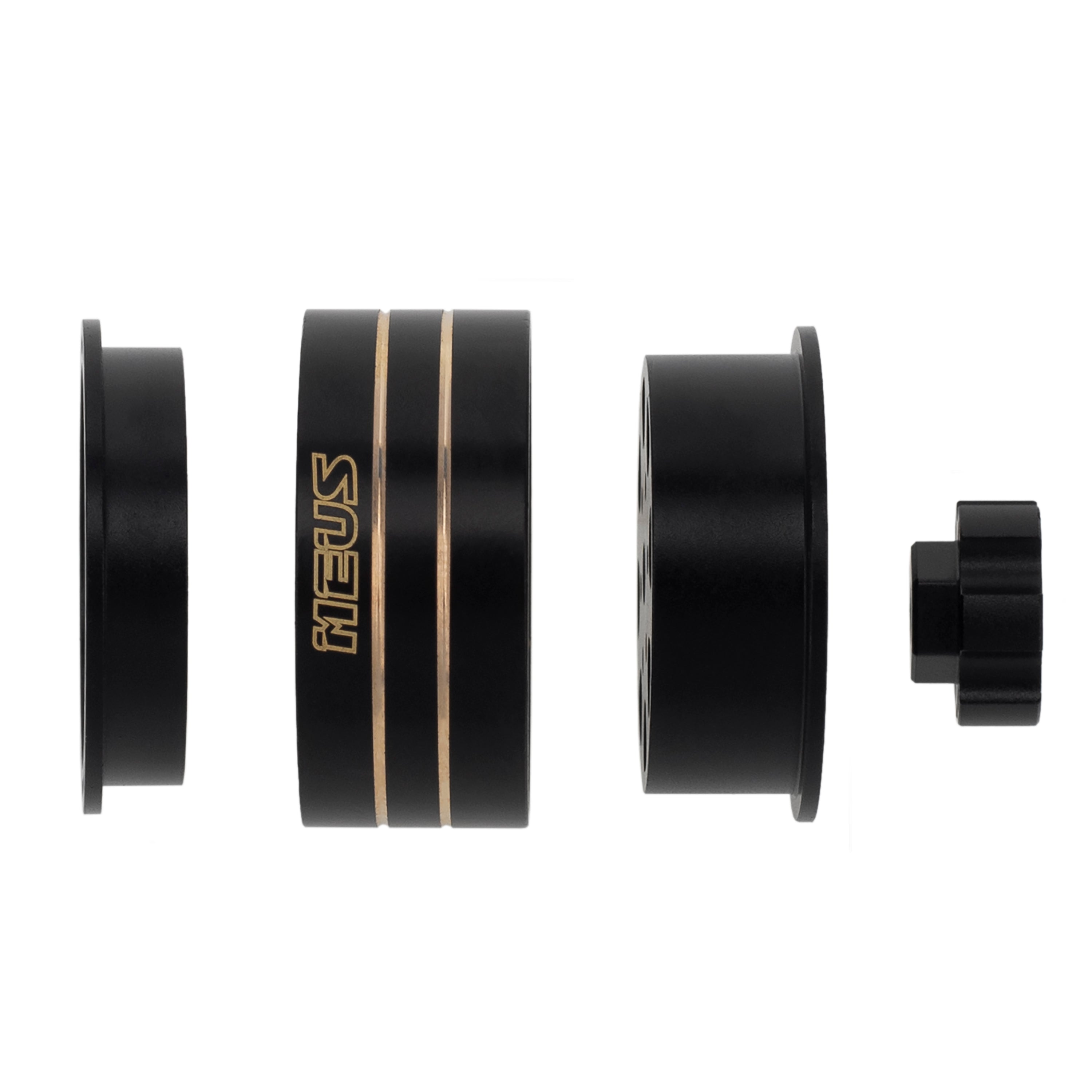 Meus Racing Beadlock Wheel Rims Brass Wheel Ring Aluminum Wheel Hubs