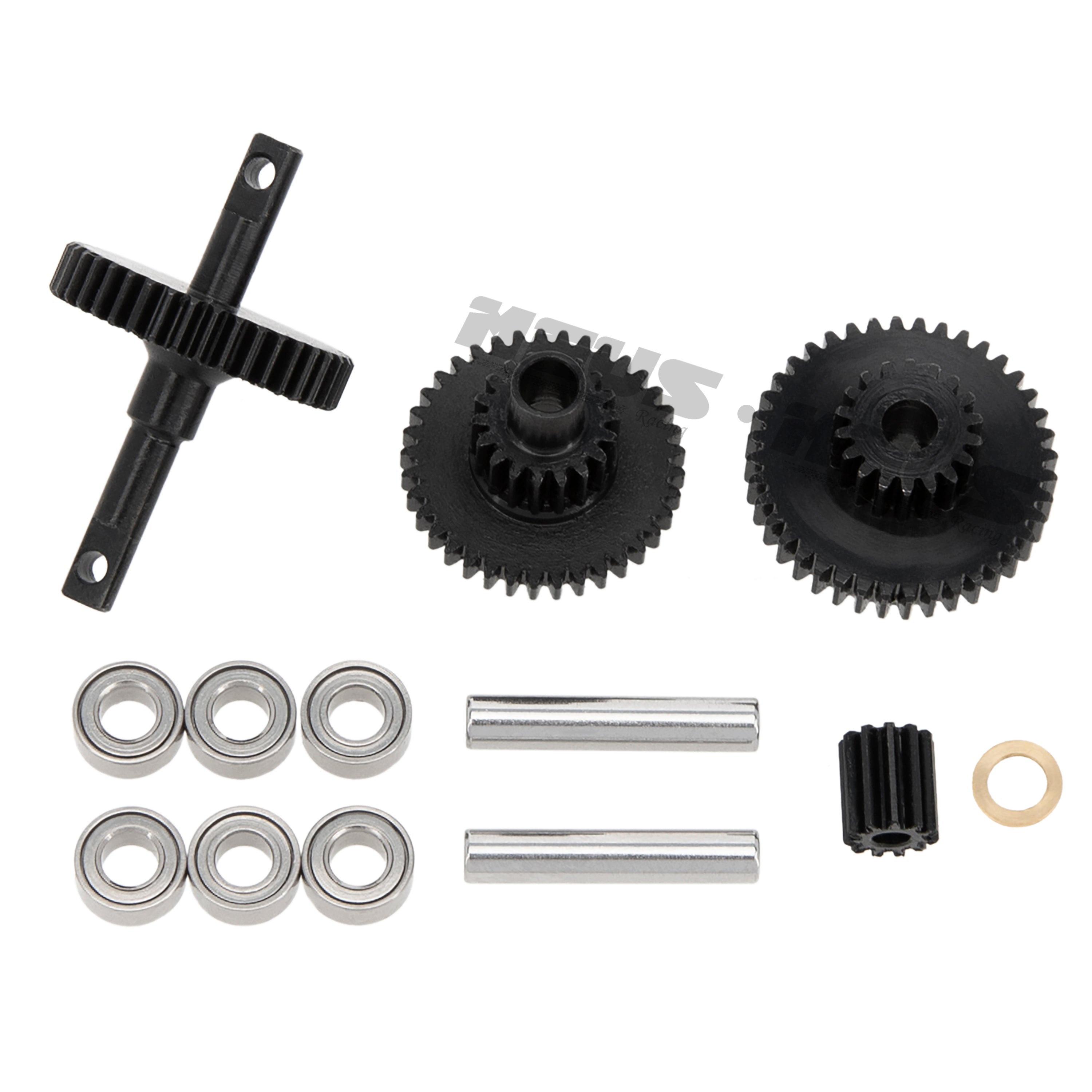 Meus Racing Steel Overdrive Underdrive Transmission Gear Set for TRX4M