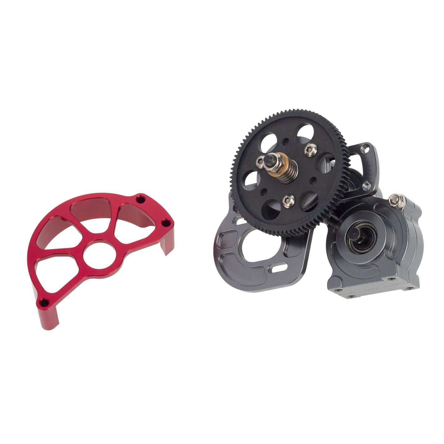 Meus Racing Metal Transmission Gearbox Case with Gear Complete for 1/1