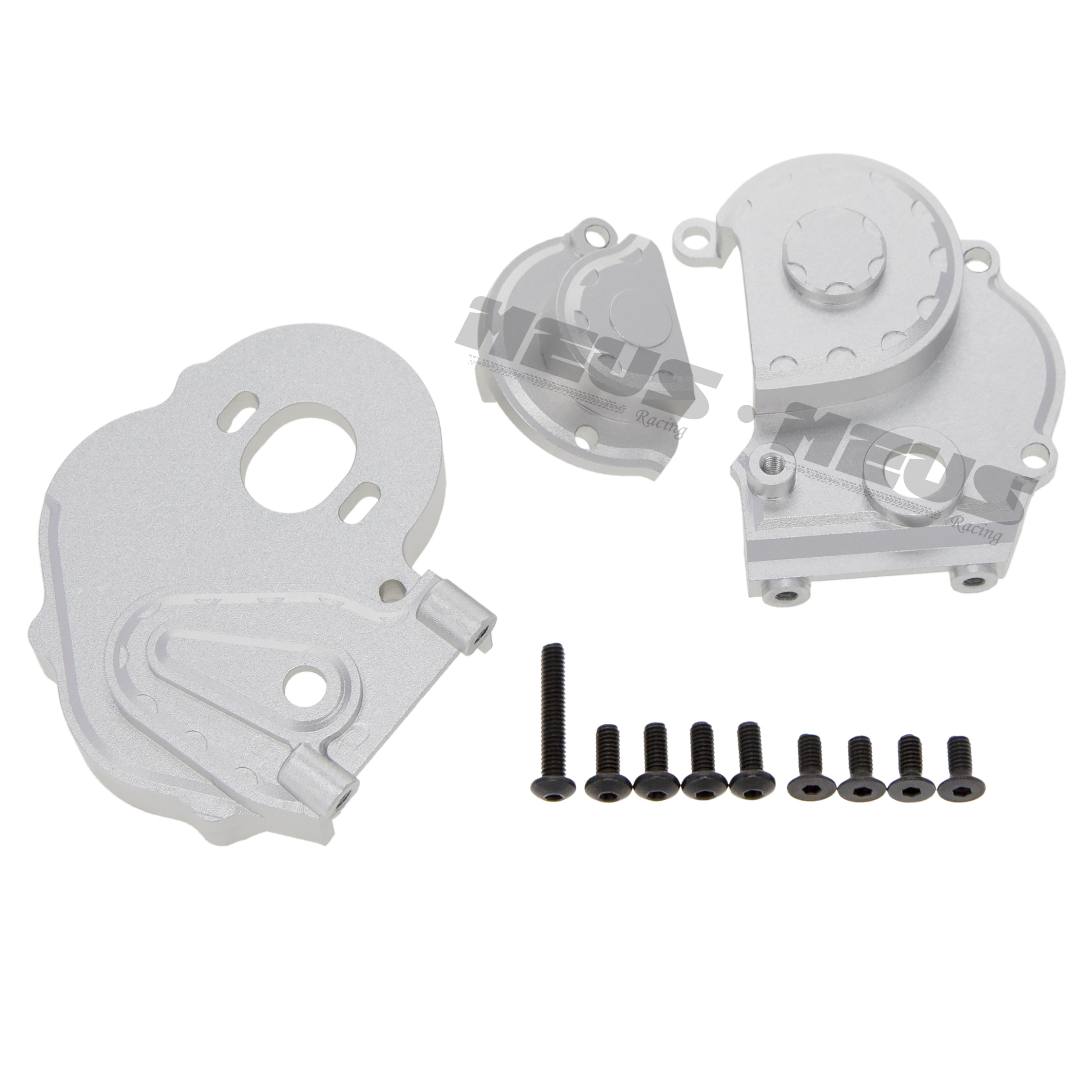 Meus Racing Aluminum Transmission Housing Set Metal Gearbox Housing fo