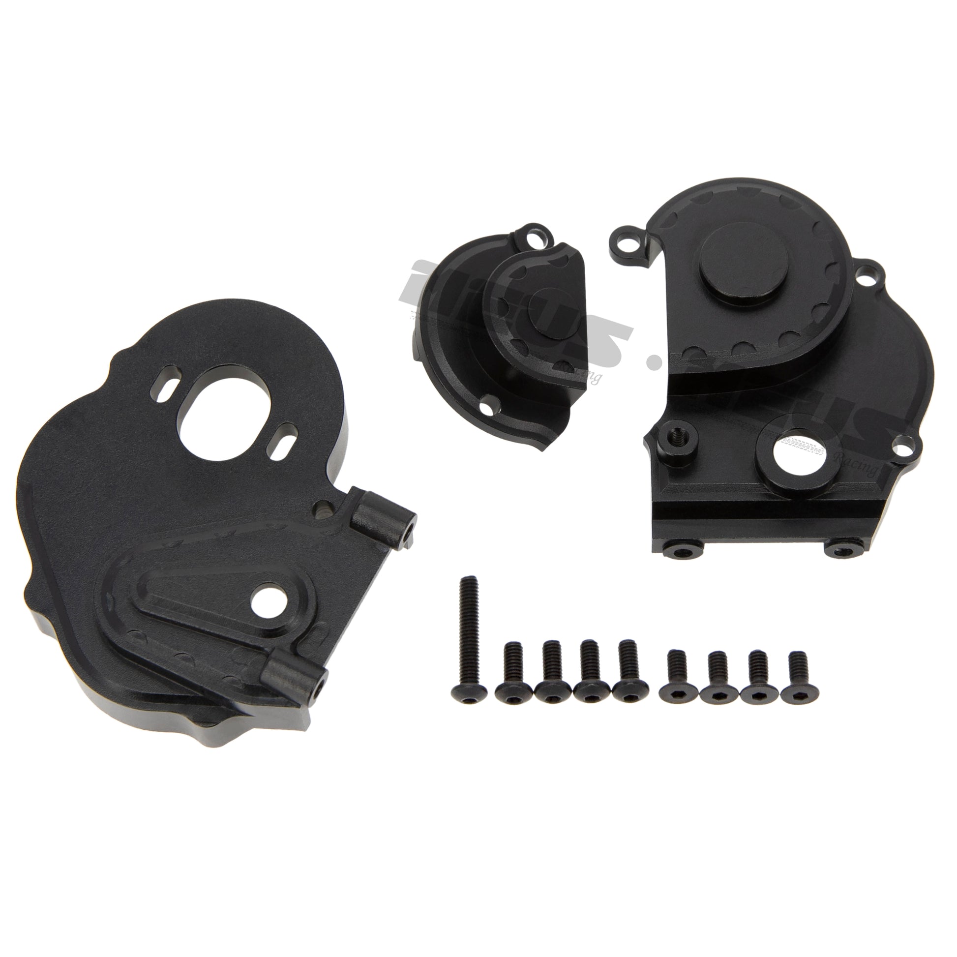 Meus Racing Aluminum Transmission Housing Set Metal Gearbox Housing fo