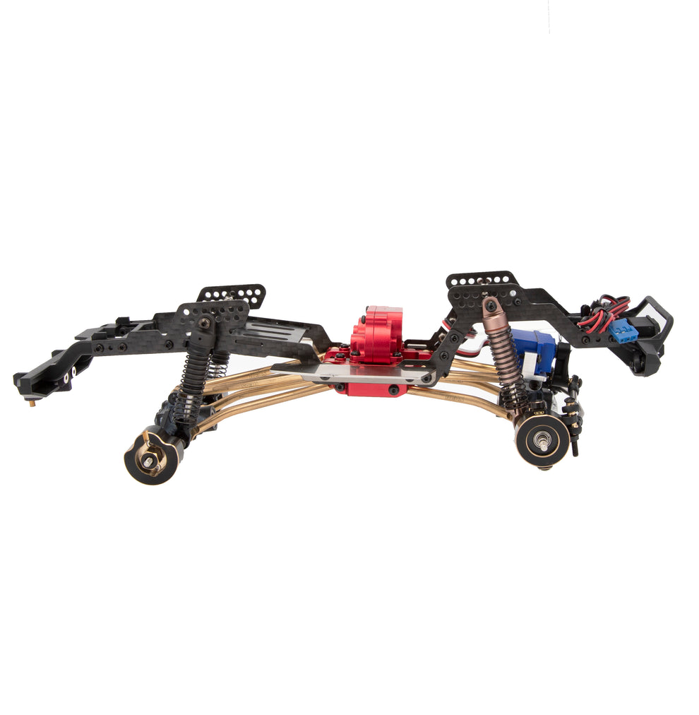 Meus Racing Aluminum Transverse Servo Mount Refit Stainless Steel Stee